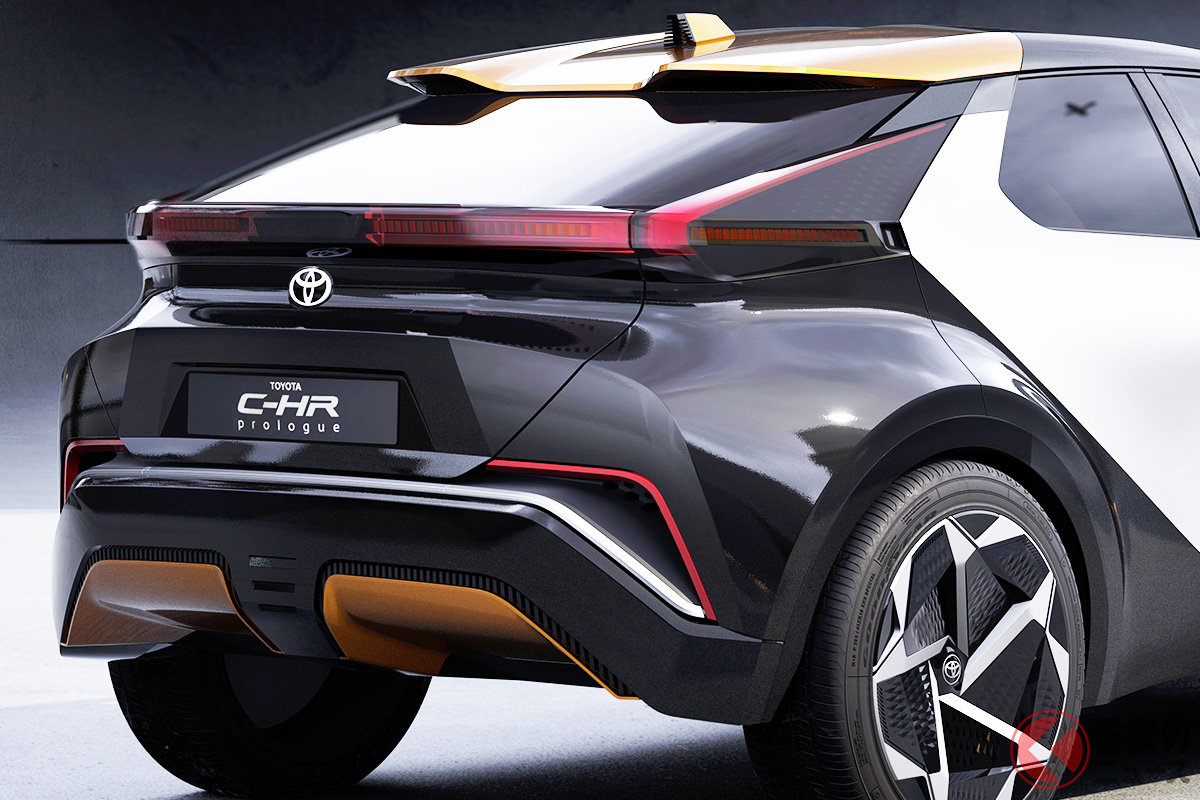 トヨタが新型SUV「C-HR」世界初公開へ 斬新テール披露で「期待」高まる！ 6月26日に欧州発表で日本はどうなる？（くるまのニュース） | 自動車情報・ニュース - carview!