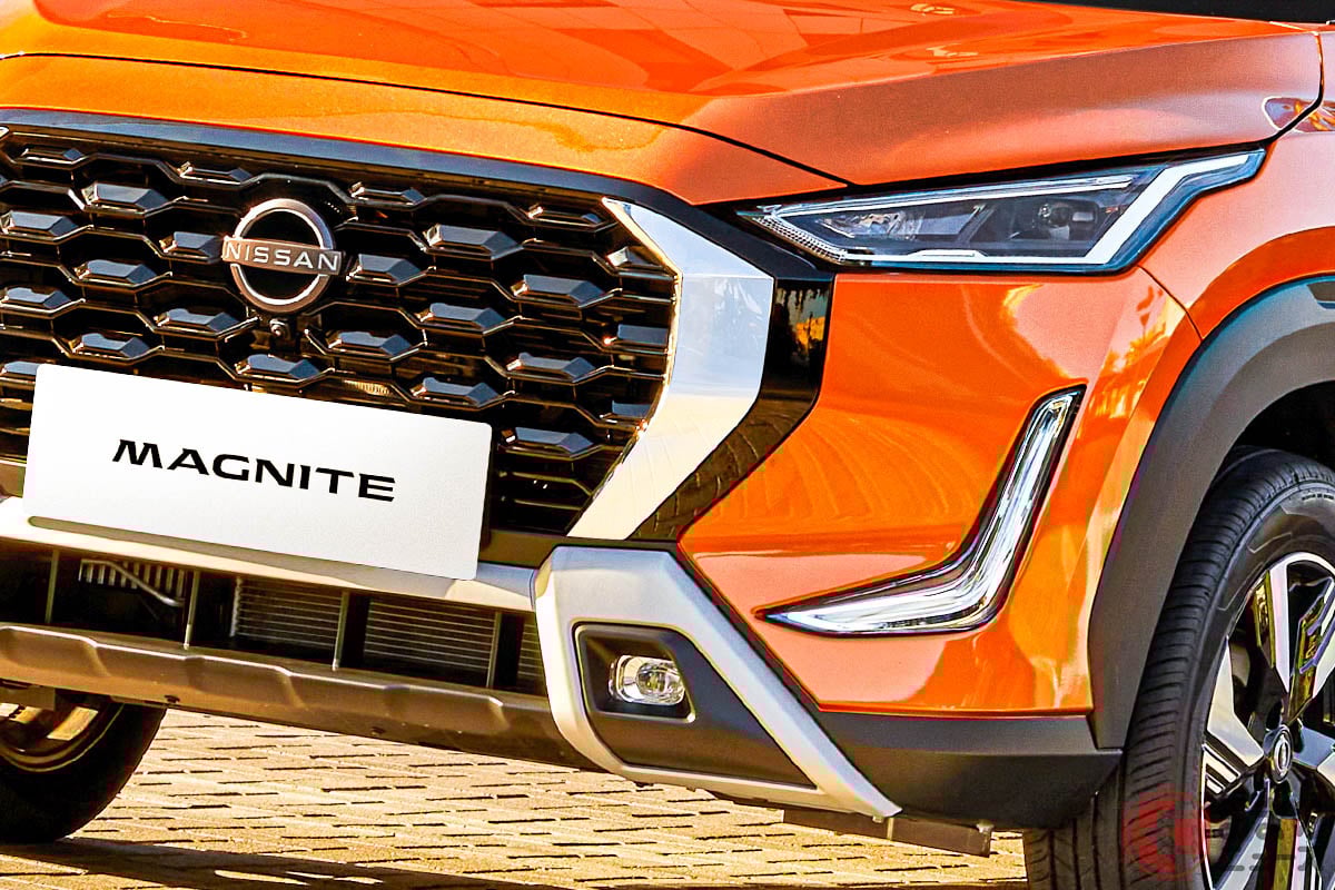 【中東】日産の“新型コンパクトSUV”「マグナイト」初公開！ 全長4m以下ボディ＆タフ顔がイイ！ 「ジムニー級」地上高で走破性も抜群な「LHD版」中東に登場（くるまのニュース） | 自動車情報 ...