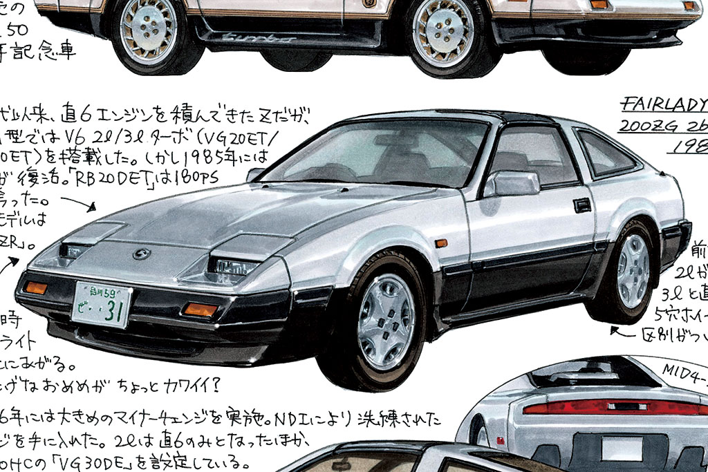 ボクらのヤングタイマー列伝：第52回『Z31型日産フェアレディZ』1980年代的なモダニズムを備えた3代目フェアレディZ（LE VOLANT CARSMEET WEB） | 自動車情報 ...