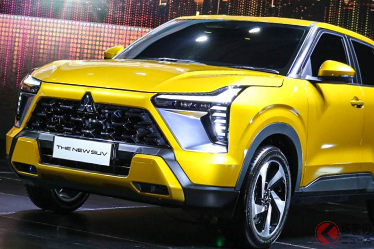 三菱が「新型コンパクトSUV」初公開！ 全長4.4m＆最低地上高222mmの“タフ顔SUV”に導入望む声！ 8月10日に尼で発表へ（くるまのニュース） | 自動車情報・ニュース - carview!