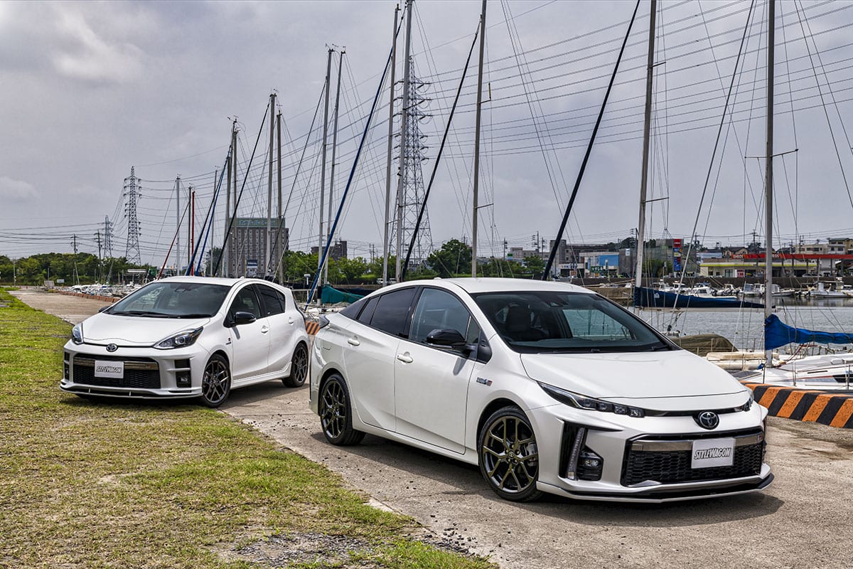 純正カスタムで終わらせない！ プリウスPHV＆アクアGRスポーツ専用の後付けリップ｜シルクブレイズ（スタイルワゴン・ドレスアップナビ） | 自動車情報・ニュース - carview!