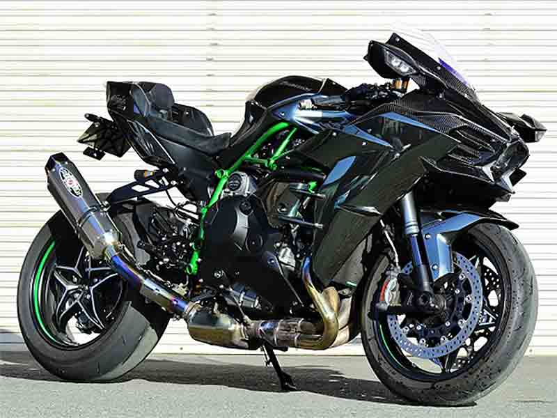 BEET JAPANから Ninja H2 CARBON 用「NASSERT Evolution Type II スリップオンマフラー」が登場！（バイクブロス） | 自動車情報・ニュース ...