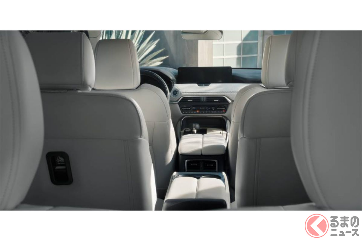 全長5m超の最強マツダ車お披露目！ 新型高級3列SUV「CX-90」米で世界初公開！ 日本の「CX-8」と何が違う？（くるまのニュース） | 自動車情報・ニュース - carview!
