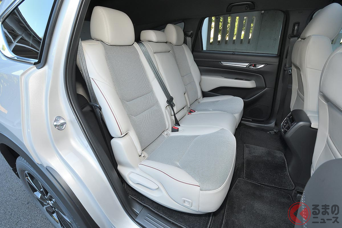 全長5m超の最強マツダ車お披露目！ 新型高級3列SUV「CX-90」米で世界初公開！ 日本の「CX-8」と何が違う？（くるまのニュース） | 自動車情報・ニュース - carview!