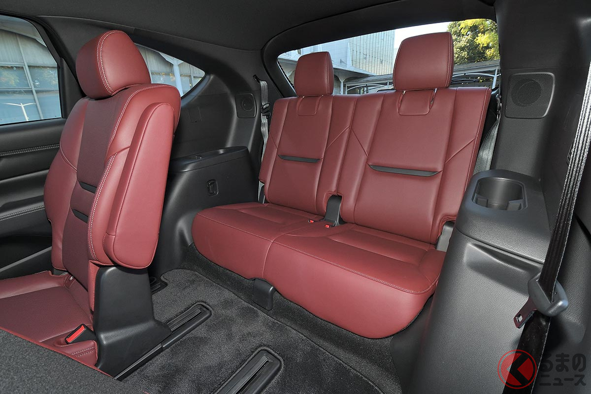 全長5m超の最強マツダ車お披露目！ 新型高級3列SUV「CX-90」米で世界初公開！ 日本の「CX-8」と何が違う？（くるまのニュース） | 自動車情報・ニュース - carview!