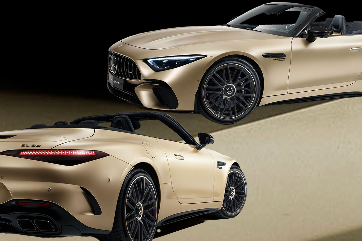 日本にはたった5台の金黒のゴージャスなSL！ 全世界100台の限定車「メルセデスAMG SL 63 マヌファクトゥーア・ゴールデンコースト」が登場（WEB CARTOP）(ヘッドライン ...