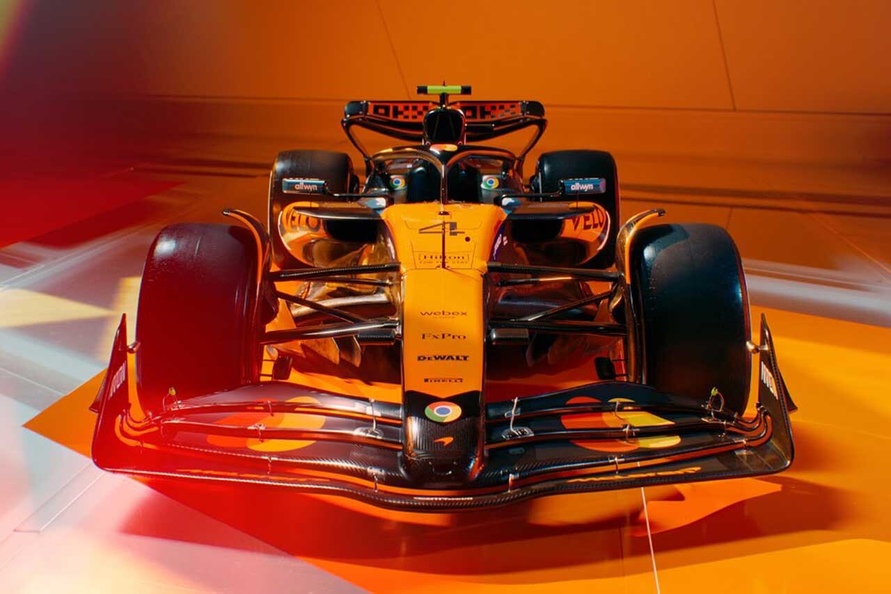 王者マクラーレンが新型マシン『MCL39』の正式カラーを公開。2025年は両選手権の制覇を目指す（AUTOSPORT web） | 自動車情報・ニュース - carview!