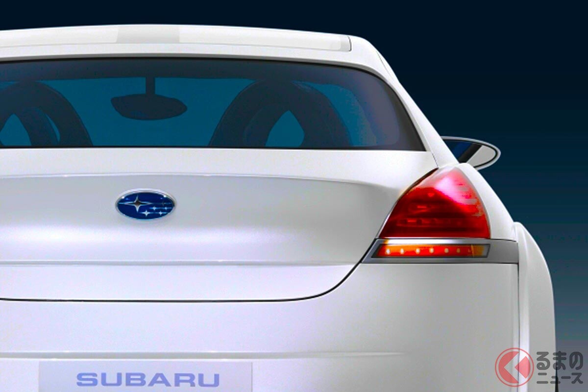 スバルの400馬力「斬新スポーツクーペ」！ 超パワフルな「ターボ×水平対向6気筒」搭載したモデルが凄い！ めちゃ美しい「観音開きドア」採用した「B11S」に反響あつまる！（くるまのニュース ...