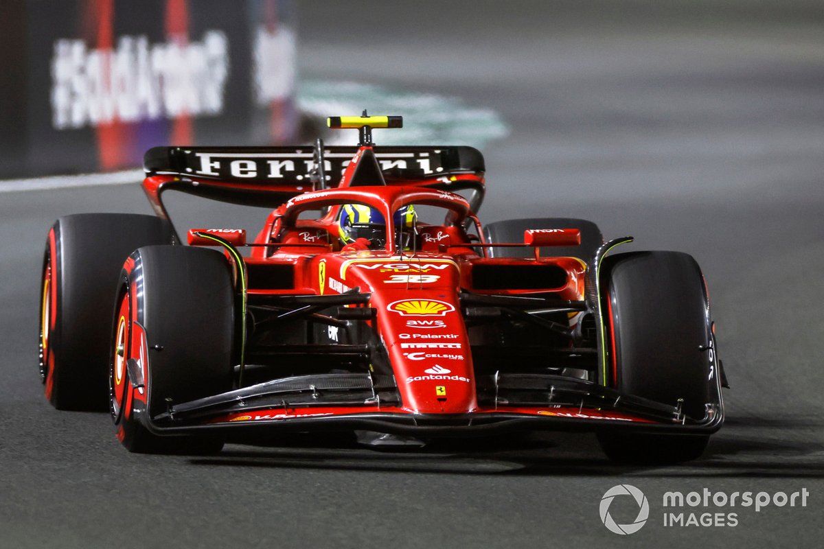 フェラーリF1代表、F1デビュー戦をミスなく終えた新人ベアマンを絶賛「もはや非現実的。感心したよ」（motorsport.com 日本版） | 自動車情報・ニュース - carview!