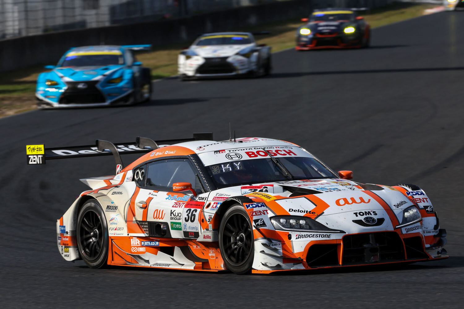 スーパーGT 2024年シーズンが開幕！ GT500クラスは36号車「au TOM’S GR Supra」が圧倒的強さを見せつけました（Auto Messe Web） | 自動車情報・ニュース ...