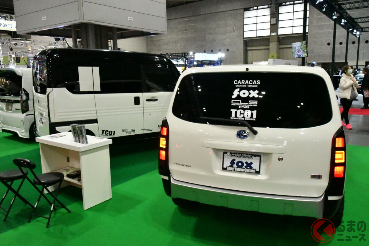 愛称は「ダッフンダー」 ホンダ「軽商用バン」を「高級本格suv」に”変換”！ “新”「cls Fox N Van用」がカッコ良すぎる