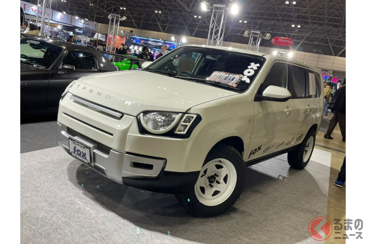 愛称は「ダッフンダー」 ホンダ「軽商用バン」を「高級本格suv」に”変換”！ “新”「cls Fox N Van用」がカッコ良すぎる