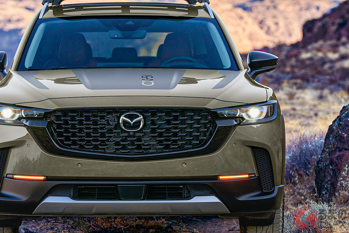 マツダ新型「超ワイドボディSUV」発表！ めちゃゴツで超カッコイイ！ド迫力の「CX-50」米で422万円から（くるまのニュース） | 自動車情報・ニュース - carview!