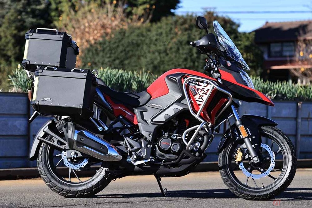 パニアケース3点を標準装備!! ホンダ「CB190X」なら、今すぐ旅に出られる！（バイクのニュース ） | 自動車情報・ニュース - carview!