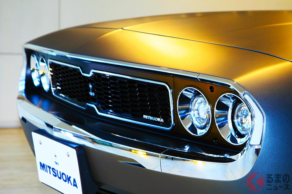 丸目4灯の「新型スポーツカー」まもなく実車展示！ “6速MT×超レトロ”な新型車「M55」に熱視線！ 2024年1月に富山で公開（くるまのニュース） | 自動車情報・ニュース - carview!