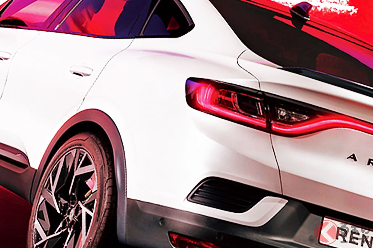 459万円！ 新型「高級“クーペ風”SUV」日本初公開！ “ドッグクラッチ”の斬新「ハイブリッド」搭載！ 全長4.5m級の「アルカナ エスプリ アルピーヌ」発売（くるまのニュース）の写真 ...