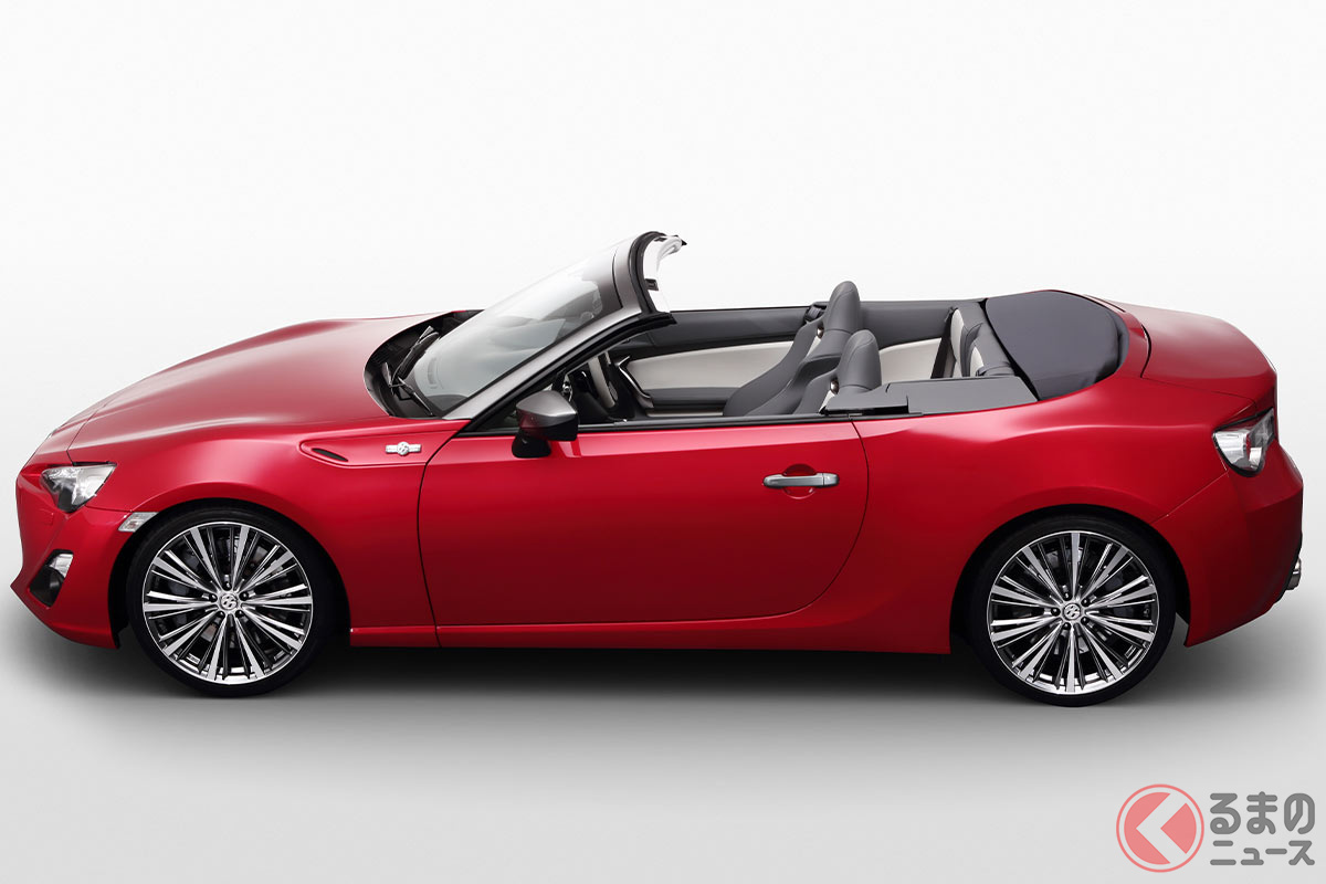 トヨタが公開した「86」の“オープンカー仕様”に世界が注目！ トヨタ「FT-86 オープンコンセプト」は市販化の可能性も!?（くるまのニュース） | 自動車情報・ニュース - carview!