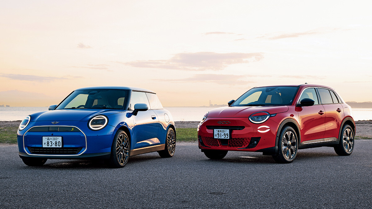 フィアット「600e」vs MINI「ミニ クーパー SE」スタイリッシュで実用性の高いヨーロピアンEV対決（@DIME） | 自動車情報・ニュース - carview!