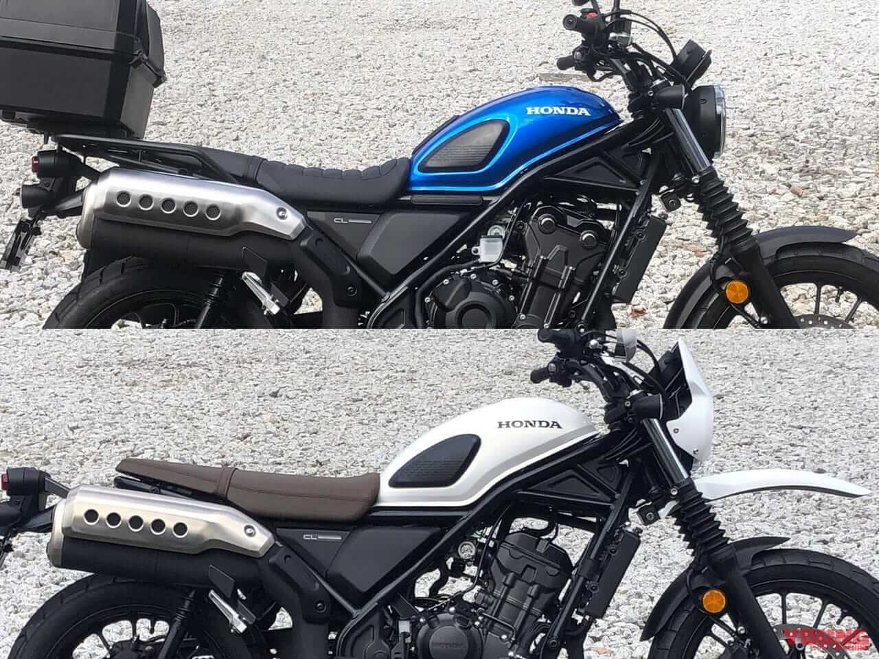 【超速報】ホンダ「CL250」「CL500」純正カスタムを撮った!! ラリー寄せとツーリング仕様（WEBヤングマシン） | 自動車情報・ニュース - carview!