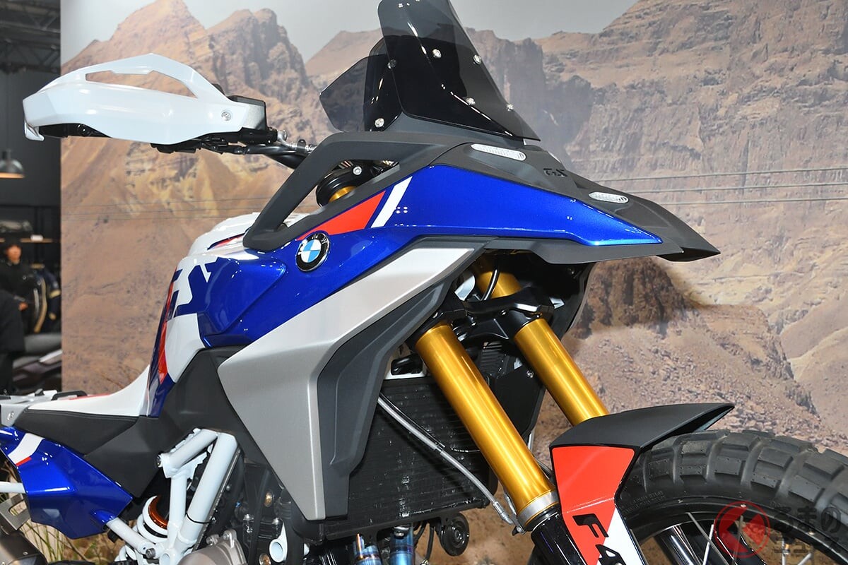BMWの新型「コンセプトF450GS」が日本初公開！ 軽量車体＆“高出力”パラツイン採用の「ミドルアドベンチャー」バイク！ 2025年市販化の注目モデルとは（くるまのニュース） | 自動車情報 ...