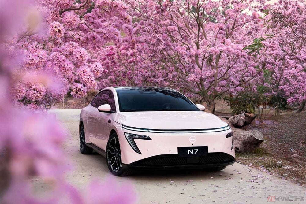 将来は日本導入もあるかも!? 日産が東風日産乗用車公司の新型EVセダン「N7」の詳細スペックを公開（バイクのニュース ） | 自動車情報・ニュース - carview!