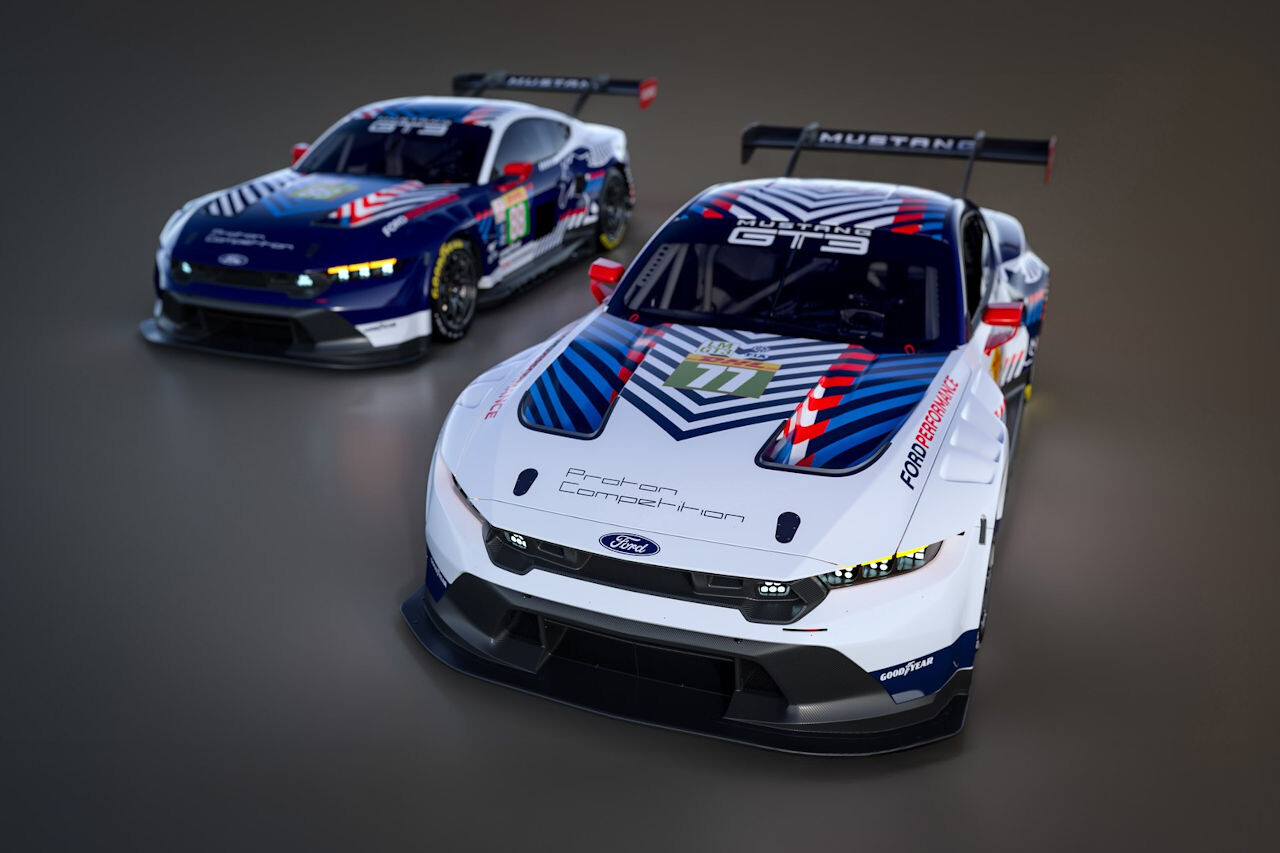 プロトン、LMGT3ドライバーラインアップを刷新。マスタングGT3のカラーリングも公開（AUTOSPORT web） | 自動車情報・ニュース - carview!