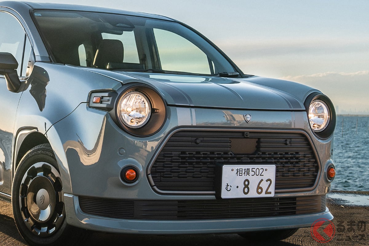 レトロ顔が超カッコイイ！ DAMDの「“ミニ顔”シエンタ!?」初公開！ 旧車デザインの「コンパクトミニバン」…「STUART」登場へ（くるまのニュース） | 自動車情報・ニュース - carview!