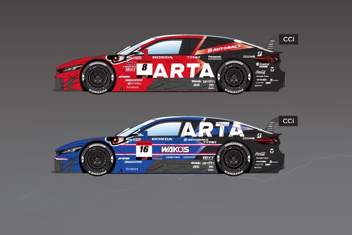ARTA、2025年のスーパーGT・GT500マシンカラーリングを発表。16号車が鮮やかなブルーへ変身！（motorsport.com 日本版） | 自動車情報・ニュース - carview!