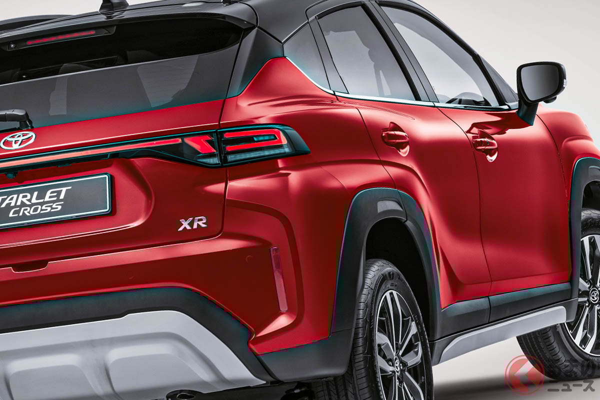 トヨタ新型「スターレット」公開！ 全長4m以下の「コンパクトSUV」が“25年ぶり”復活!? MT設定もある「新“クロス”」南アで登場（くるまのニュース） | 自動車情報・ニュース ...