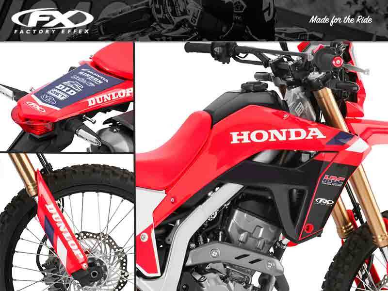 CRF250L（MD47）用デカール5アイテムがダートフリークから発売！（バイクブロス） | 自動車情報・ニュース - carview!