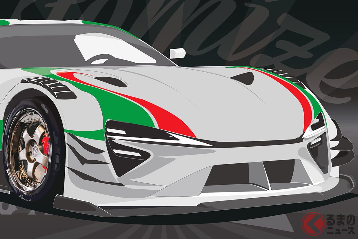 「LFA-2 GTコンセプト」初展示？ 伝説の「LFA」後継機イメージした斬新「カスタムカー」NATSが製作！「流麗ボディ×懐かしいボディカラー」採用!? 東京オートサロン2025に登場 ...