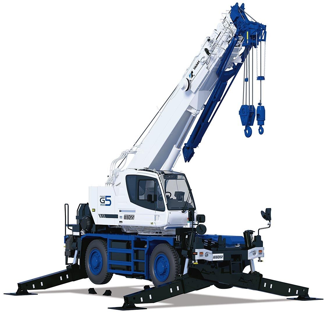 タダノ、最大吊り上げ荷重16トンの新型ラフテレーンクレーン「GR-160N（CREVO160 G5）」発売（日刊自動車新聞） | 自動車情報・ニュース - carview!