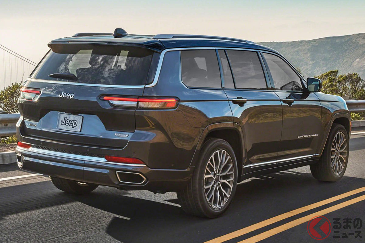 800万円超え！ 新高級「ゴツSUV」登場！ ジープ「グランドチェロキー」にPHVモデル追加＆2列シート仕様追加へ（くるまのニュース） | 自動車情報・ニュース - carview!