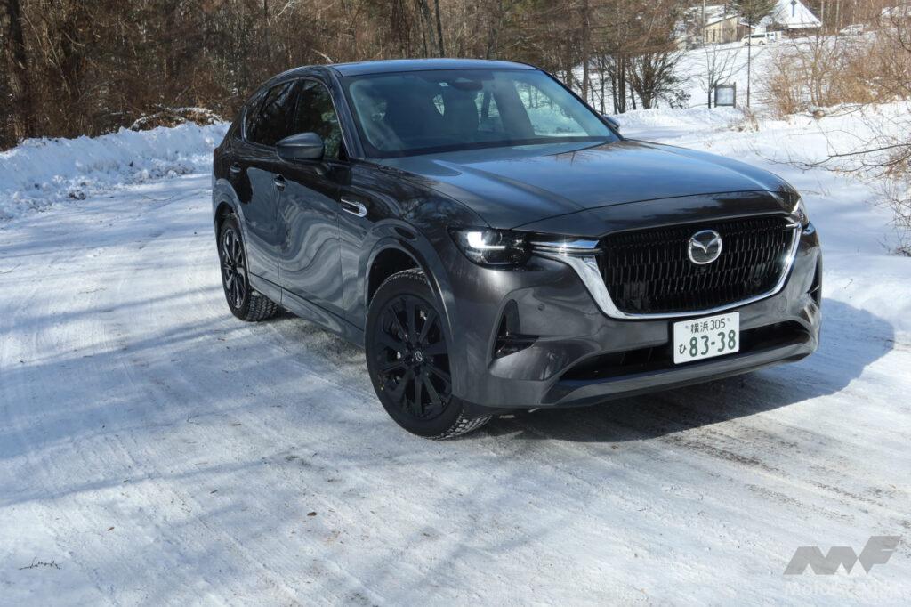 実はCX-60は悪路もイケるクルマだった！ 真冬の長野で4WD性能を体験【工藤貴宏のCX-60オーナーレポート：Vol.2】（MotorFan） | 自動車情報・ニュース - carview!