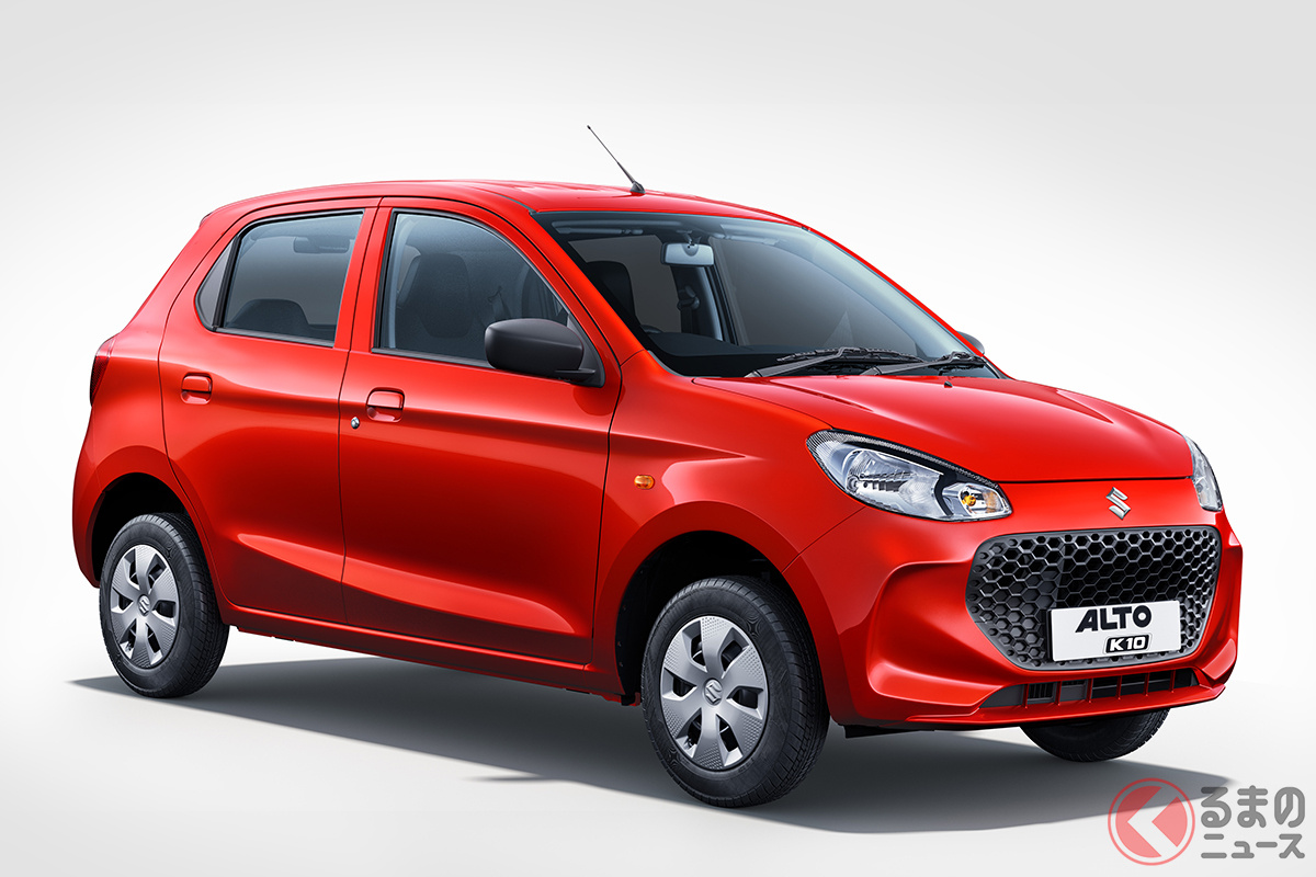 スズキ、新コンパクト「アルトK10 CNG仕様」印で発売！ MT専用で価格は約103万円（くるまのニュース） | 自動車情報・ニュース - carview!