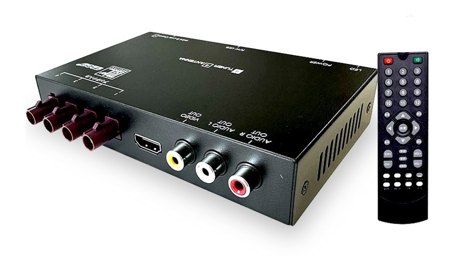 車内で地上波テレビ放送を視聴できるHDMI出力に対応したKEIYOの車載用地上デジタルテレビチューナー「AN-T020」（@DIME） | 自動車情報・ニュース - carview!