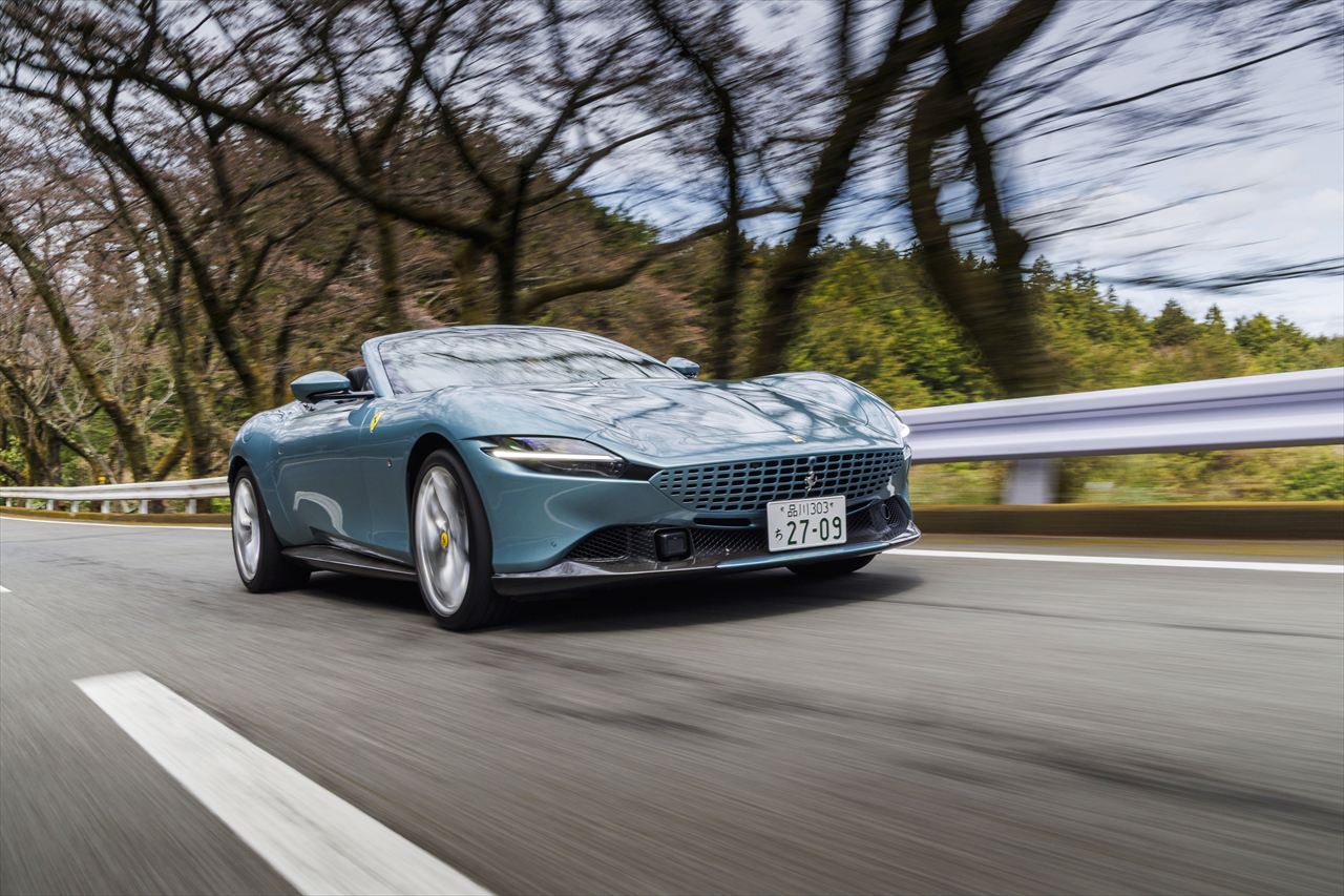 エレガントなデザインが魅力のオープンスポーツ！「フェラーリ・ローマスパイダー」（LEVOLANT） | 自動車情報・ニュース - carview!