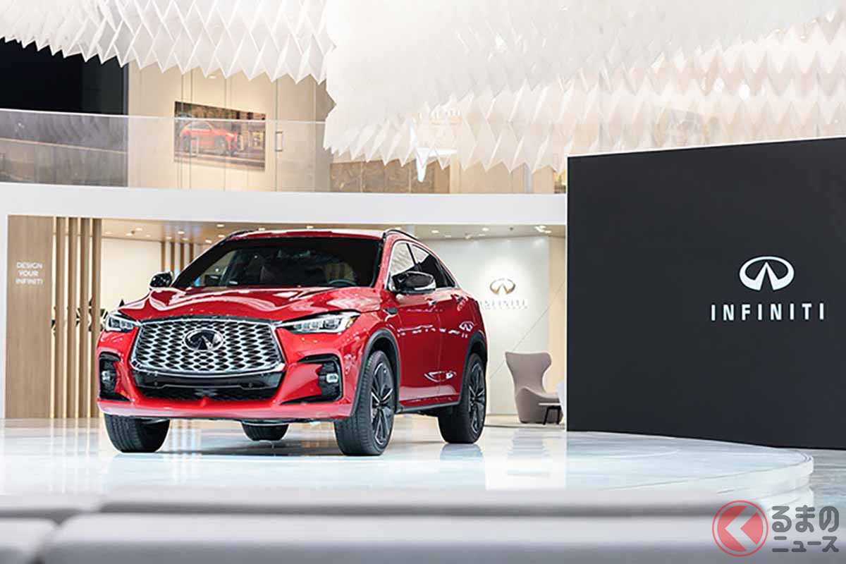 ド迫力の日産高級SUVクーペ「QX55」最新型が登場！ 約780万円から中国で発売（くるまのニュース） | 自動車情報・ニュース - carview!