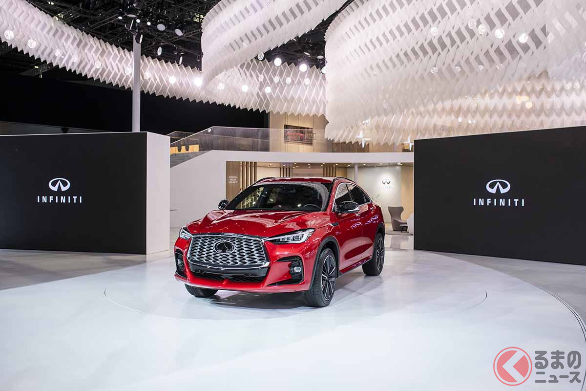 ド迫力の日産高級SUVクーペ「QX55」最新型が登場！ 約780万円から中国で発売（くるまのニュース） | 自動車情報・ニュース - carview!