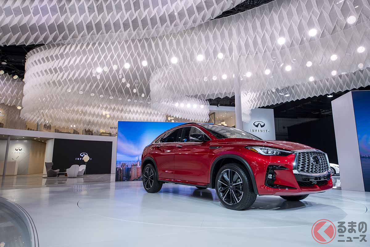 ド迫力の日産高級SUVクーペ「QX55」最新型が登場！ 約780万円から中国で発売（くるまのニュース） | 自動車情報・ニュース - carview!