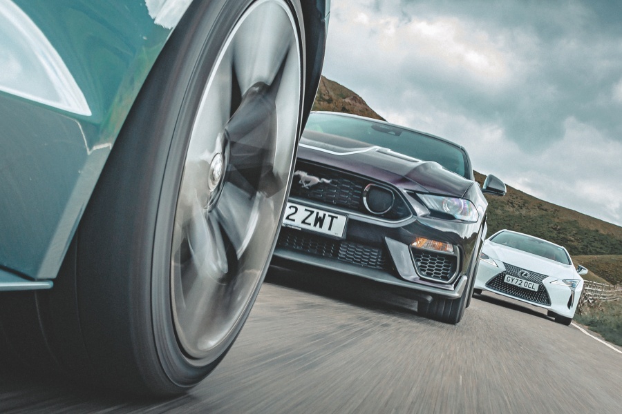 残したいV8＋FRのスポーツ レクサスLC フォード・マスタング ジャガーFタイプ 3台乗り比べ 前編（AUTOCAR JAPAN） | 自動車情報・ニュース - carview!