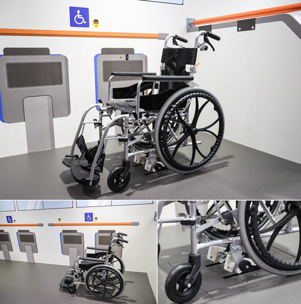 【H.C.R. 2023 レポート 番外編】「スズキ スペーシア（参考出品車）」で確認！ 便利な車いすの簡易固定（Believe Japan） | 自動車情報・ニュース - carview!