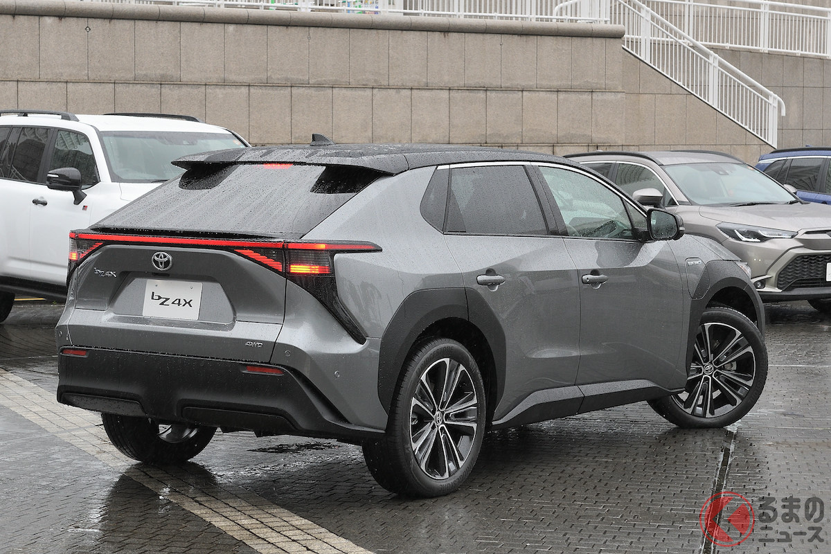 横浜ゴムの「advan V61（アドバン・ブイ・ロクイチ）」がトヨタ初のbev車「bz4x」に新車装着タイヤとして採用（くるまのニュース