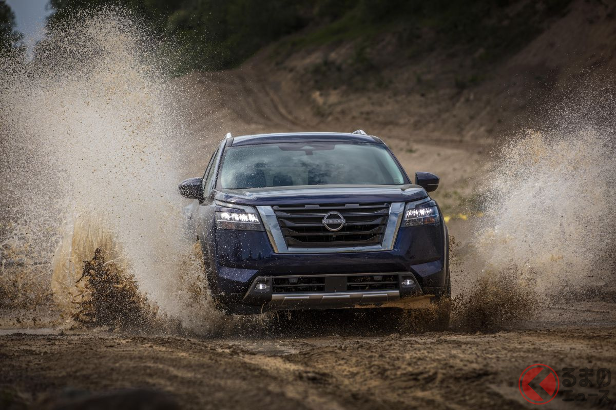 日産が新型3列SUV「パスファインダー」を連投!? 5m級ボディにV6搭載して米から輸出 2月下旬に露で発売へ（くるまのニュース） | 自動車情報・ニュース - carview!