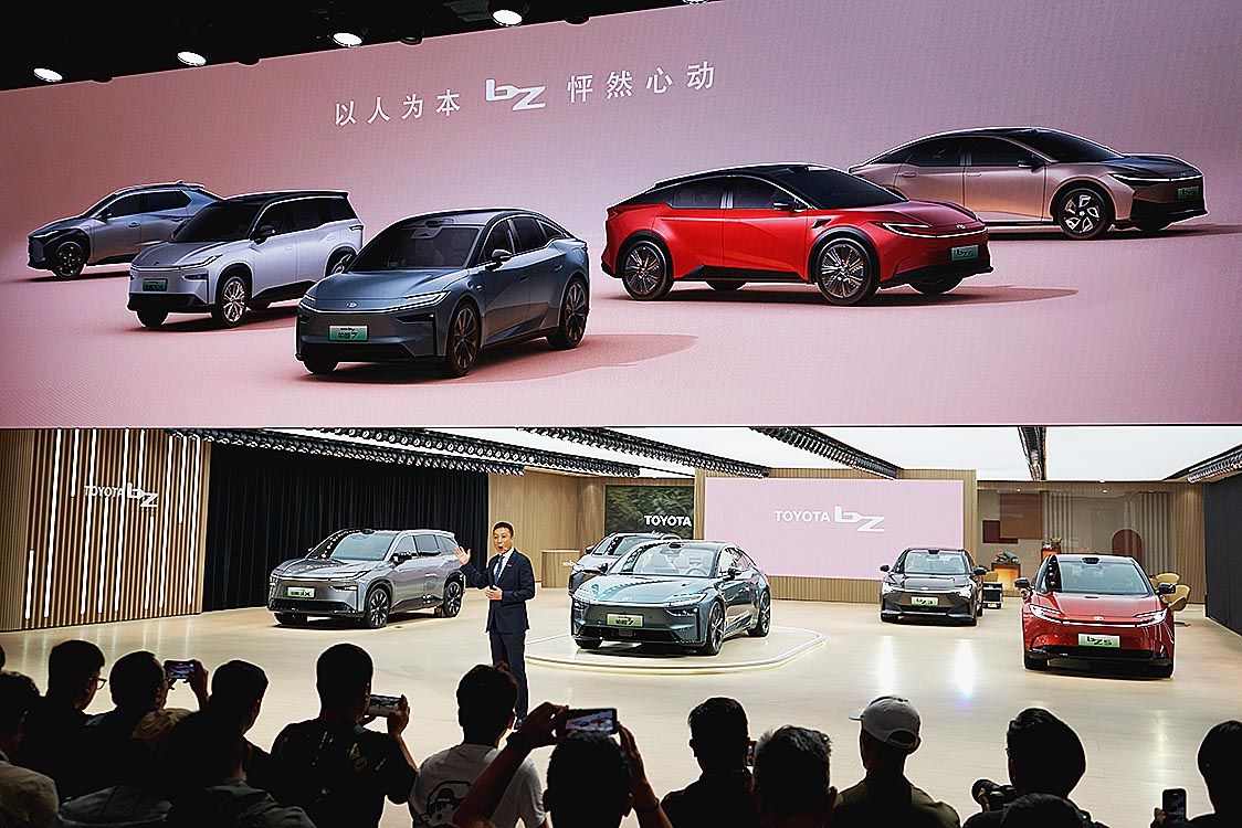 〈上海ショー2025〉トヨタ、新型EV「bZ7」とレクサスの新型「ES」を世界初公開（日刊自動車新聞） | 自動車情報・ニュース - carview!