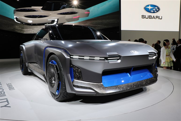 【JMS2023】未来に見えるはエアスバル？ 2つの電動コンセプトモデルを初公開（carview!） | 自動車情報サイト【新車・中古車】 - carview!