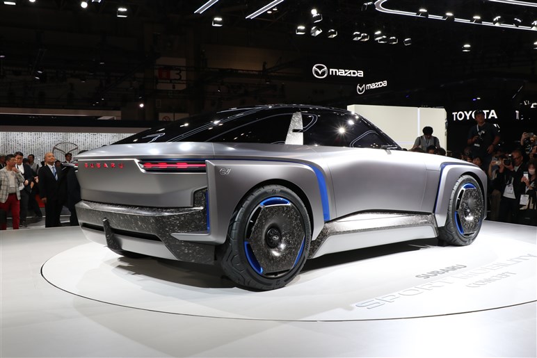 【JMS2023】未来に見えるはエアスバル？ 2つの電動コンセプトモデルを初公開（carview!） | 自動車情報サイト【新車・中古車】 - carview!