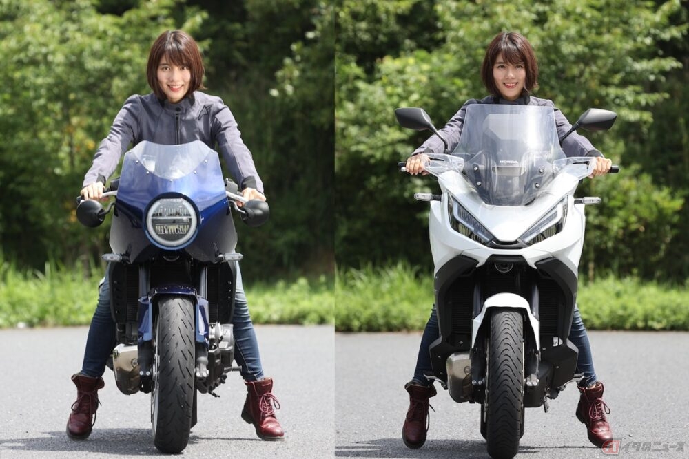 ホンダ『NT1100』と『HAWK11』のどっちが好み！～小野木里奈の 日和～（バイクのニュース ） | 自動車情報・ニュース - carview!