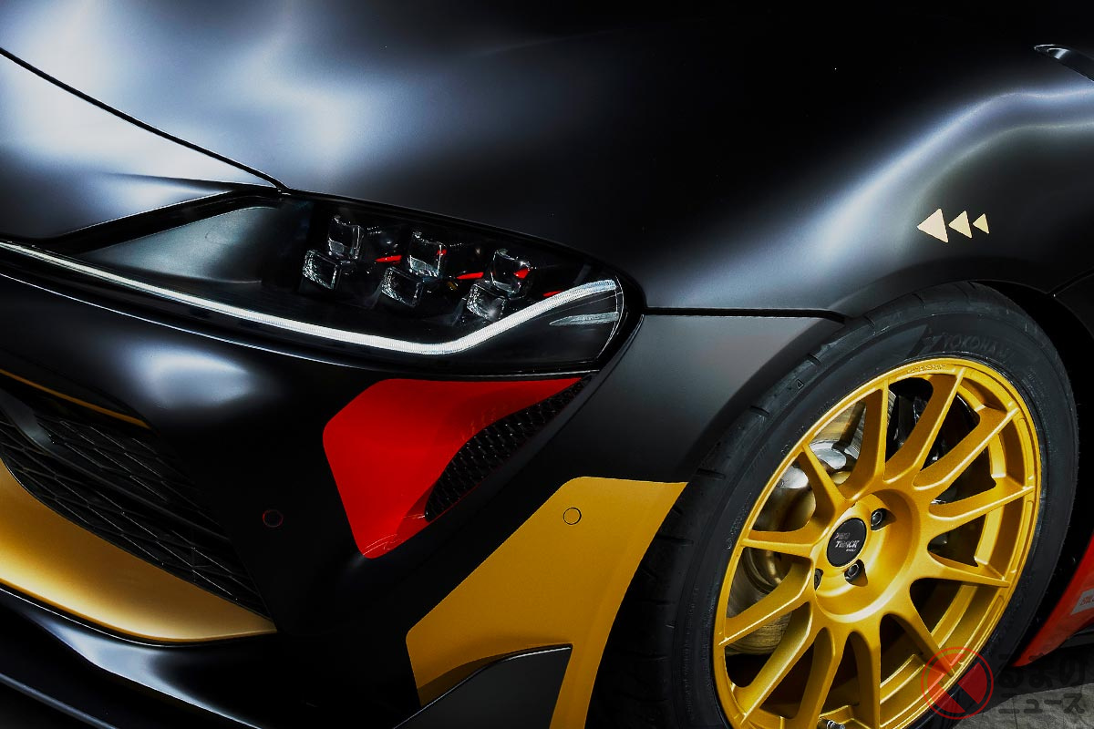 6速MT搭載！ トヨタが特別な「FRスポーツカー」初公開！ 超スポーティな「専用カラー」採用モデルの正体は!? 独モーターショーでお披露目（くるまのニュース） | 自動車情報・ニュース ...