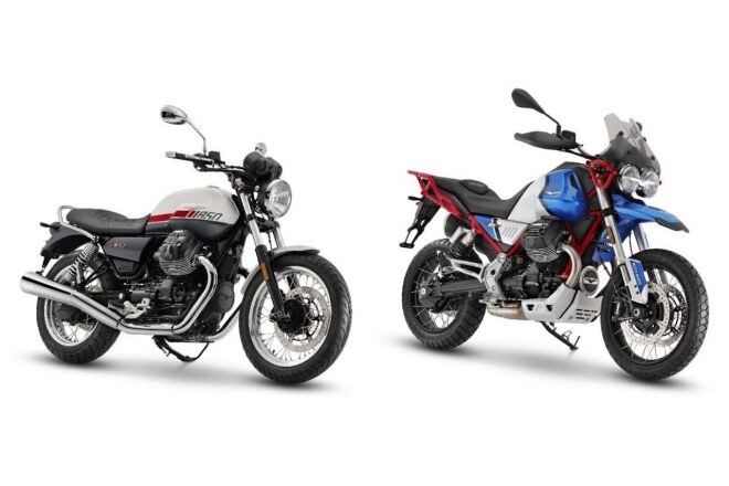 モト・グッツィ、新グラフィックを採用した『V7シリーズ』『V85TT』の2023年モデルを発表（AUTOSPORT web） | 自動車情報・ニュース - carview!